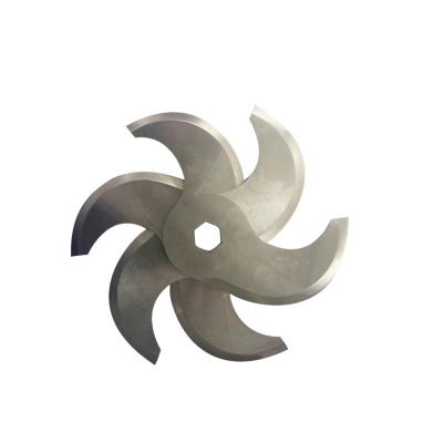 China Custom Stainless Steel Coffee Food Mixer Blades 150mm Industrial Blender Blade for sale