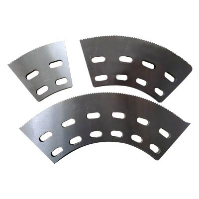 China Industrial Paper Cutting Blades Slotting Knife for Corrugated Board 60 HRC for sale