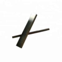 China Zig Zag Industrial Knife Blades for Packaging Machinery Cutting Food Bags HSS 84x25x1.5mm for sale