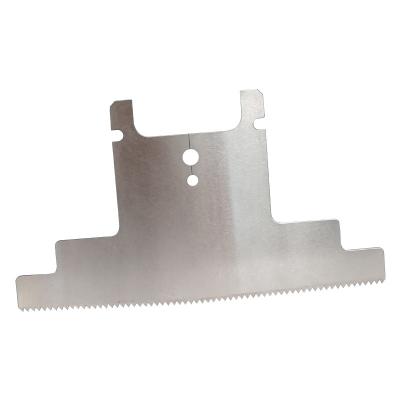 China Serrated Saw Vertical Packaging Machine Blades M2 High Speed Steel 58-62HRC for sale