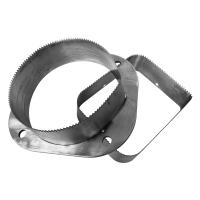 China SUS420J2 Industrial Knife Blades for Sealing Machinery Punching Cut Cup Films 150mm for sale