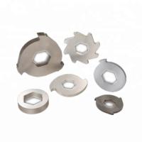 China Plastic Shredder Rotary Shear Blades Mirror Surface Finish Replacement Parts 55SiCr for sale