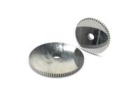 China Tungsten Carbide Slitter Blades 200mm for Sheet Metal Slitting Line Coil Cutting for sale