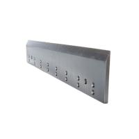 China Hydraulic Guillotine Paper Cutter Blades HSS Inlayed 64-66 HRC Wear Resistant for sale