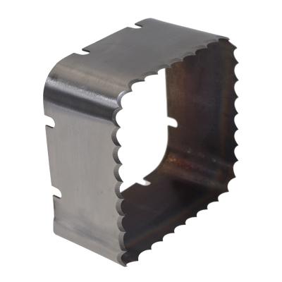 China Industrial Tray Cutter Knife for Yogurt Cup Sealing Machines 0.002mm Precision Custom Blades for sale