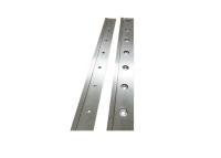 China Sharp Guillotine Paper Cutter Blades HSS Inlayed 600mm for Textile Film Industry for sale