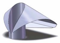 China Forming Shoulder 420mm Film Width Collar for VFFS Packaging Machine Custom Options for sale