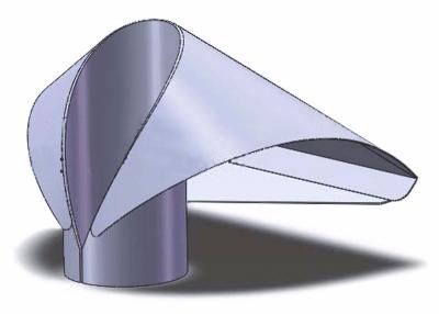 China Forming Shoulder 420mm Film Width Collar for VFFS Packaging Machine Custom Options for sale