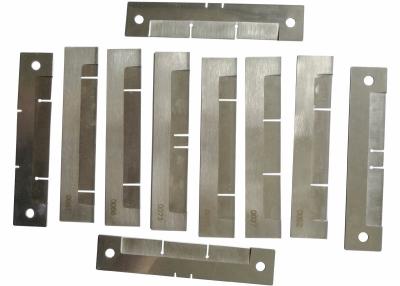 China SUS420J2 Industrial Vegetable Slicing Knife Blades HRC48-66 Custom Food Processing for sale