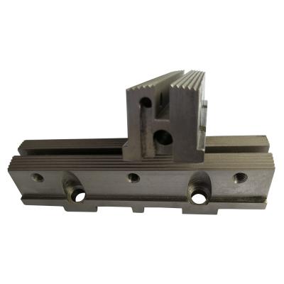 China Carbon Steel Packaging Machine Sealing Jaws High Precision 0.02mm Tolerance 5 Year Warranty for sale