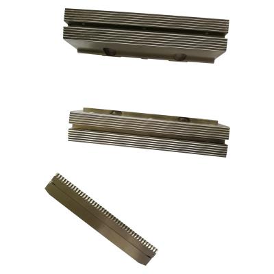 China Vertical Packing Machine Sealing Jaw Horizontal Heat Sealing Jaws Customized Length for sale