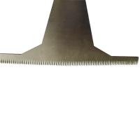 China 2mm Thickness Packaging Machine Blades Customized Size Out Diamter 250mm for sale