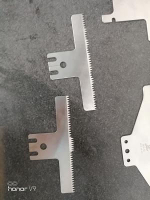 China SUS420J2 Bread Scoring Blade 373x9.7x0.3mm 44 Teeth Sharp Long Life High Performance for sale