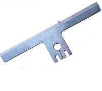 China 68 HRA Food Bag Tear Notch Serrated Cutting Knife Saw Blade for Packaging Machine Parts for sale