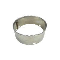 China Stainless Steel Tray Form Blade HRC55 Sealing Machine Cutter for Fruit Jelly Cup for sale