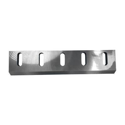 China Industrial Shredder Blades for Textile Plastic Recycling EPDM 55HRC Machine Knives for sale