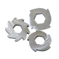 China Flat 9CrSi HSS Crusher HRC70 Rotary Shear Blades for sale