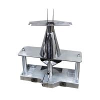 China SS304 Square Tube Forming Shoulder for Vertical Packaging Machines 80-200mm for sale