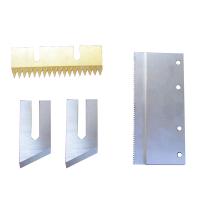 China HSS 1100mm Serrated Food Bag Tear Notch Cutting Knife for Case Sealing for sale