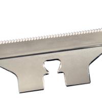 China SUS420J2 HRC55 Food Packaging Machine Zig Zag Blade Custom Sizes for sale