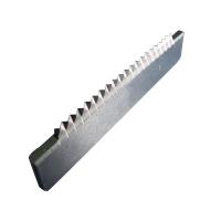 China Pillow Packing Machine Straight Serrated Zig Zag Blade 58-62 HRC Customizable for sale