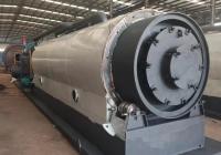 China Continuous Skid Mounted Tire Pyrolysis Plant 2TPD Ø1400mm for sale