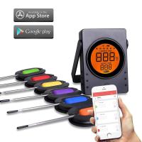 China High Temperature Bluetooth Food Thermometer Meat Probes With App Alarm for sale