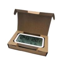 China Indoor Digital Thermometer Hygrometer with LCD Display SHT30 Sensor CE FCC ROHS for sale