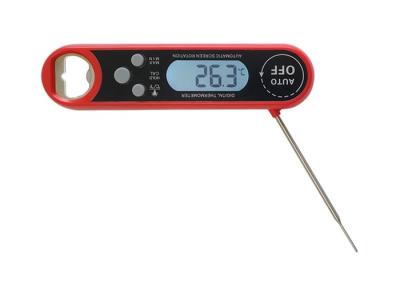China 180° Auto Rotation Digital Food Thermometer Screen Instant Read Meat Waterproof Kitchen for sale