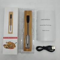 China Upgraded 165ft Wireless BBQ Meat Grill Thermometer Probe With Charge for sale