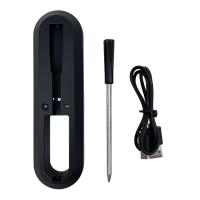 China Wireless Smart Meat Thermometer SH253P Dual Sensor 0-300C Bluetooth BBQ Grill Oven for sale