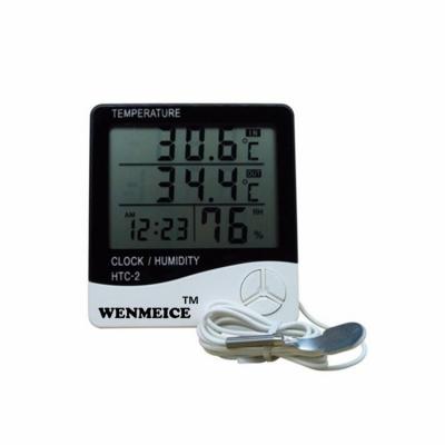 China Digital Thermometer Hygrometer HTC-2 Indoor Outdoor Car Vaccine Refrigerator -50 to 70°C for sale