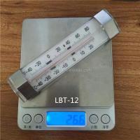 China Glass Tube Refrigerator Freezer Thermometer -40C to 27C 124mm Length for sale