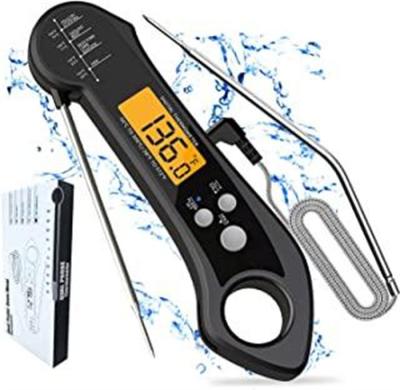 China Safe 2 In 1 Dual Probe Digital Food Thermometer With Alarm Backlight for sale