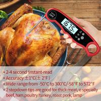 China Waterproof Instant Read Meat Thermometer For Grill Oven BBQ for sale