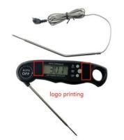 China Folding Type Digital Dual Probe Meat Thermometer For BBQ IP67 for sale