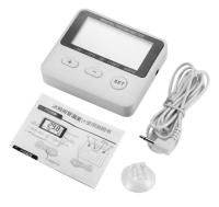 China Digital Freezer Fridge Thermometer with Probe Sensor -50 to 70°C ABS White for sale