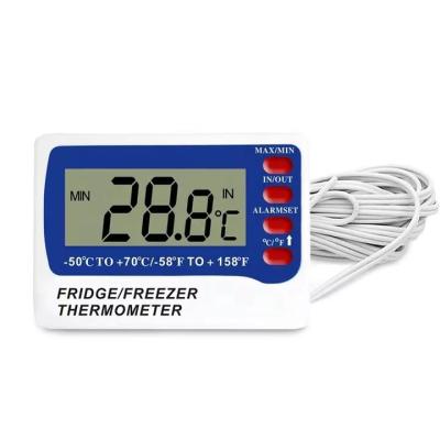 China USB Rechargeable Digital Freezer Refrigerator Thermometer For Vaccine Cooler Box for sale