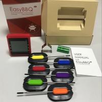 China Six Channels 100 Meters Bluetooth BBQ Thermometer High Accuracy 0-350C for sale