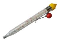 China Transparent Glass Candy Thermometer , Jelly Making Candy Oil Thermometer For Home DIY for sale