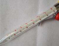 China Transparent Glass Candy Thermometer , Jelly Making Candy Oil Thermometer For Home DIY for sale
