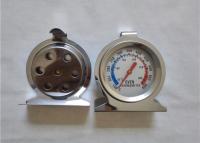China Round Dial Oven Temperature Gauge , Durable Hanging Analog Oven Thermometer for sale