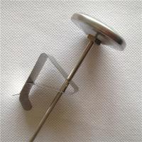 China Large Dial SS Milk Steaming Thermometer , Milk Temperature Thermometer With Pan Clip for sale
