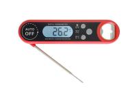 China ABS Housing Fold Away Digital Food Thermometer High Resolution For Bbq for sale