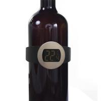 China ABS Lcd Display Digital Wine Thermometer Watch Shape Custom Color For Wine Bottle for sale
