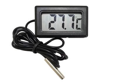 China Mini Plastic LCD Digital Refrigerator Freezer Thermometer -50 to 110°C CE for sale