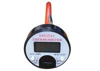 China Pocket Digital Dial Thermometer 34mm Dial 120mm Probe -50 to 300C Food Meat Milk Coffee for sale