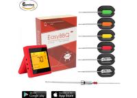 China Professional Wireless Digital Bbq Thermometer , Bluetooth Bbq Smoker Thermometer for sale