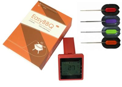 China Wireless Bluetooth Oven Meat Thermometer , Food Grade Bluetooth Steak Thermometer for sale