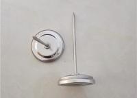 China Stainless Steel Oven Meat Thermometer Instant Read 0-120°C 52mm Dial for sale